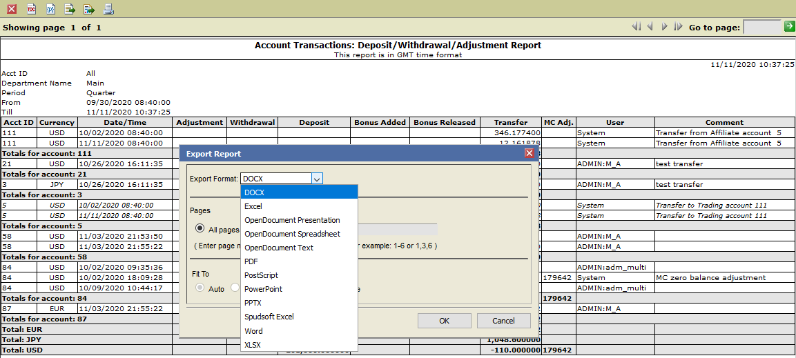 :: Act Trader::